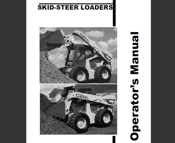 Gehl SL7810E Skid – Steer Loaders Operator’s Manual PDF Download - GEHL ...